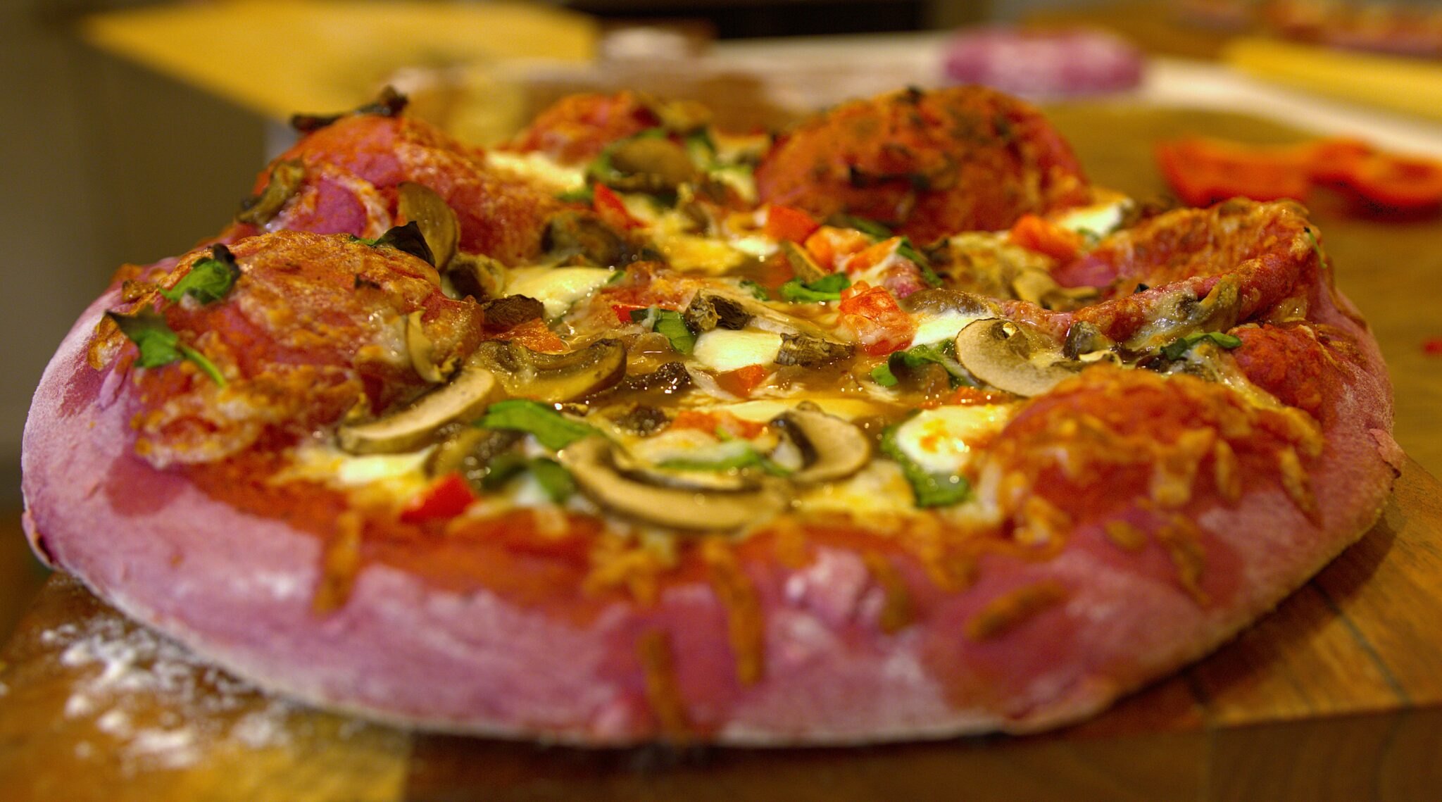 Beet Pizza Dough - Thrive Nutrition RDN
